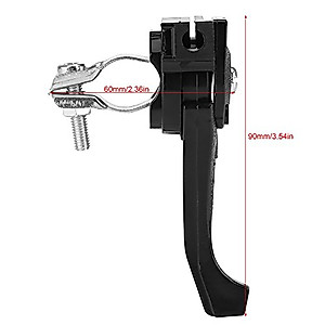 Tnfeeon Throttle Lever with Screw, Universal Mower Accessories Lawnmower Throttle Lever Fit for 23~27mm Handlebar Garden Agriculture Supply