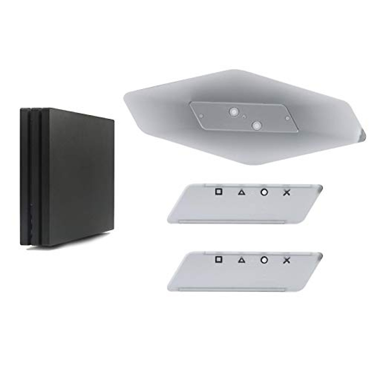 Kadimendium Dock, Portable Durable Game Holder for Slim/PRO Game Console for Home