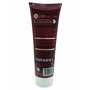 DOMANEL Leave-In Conditioner Wax Moisturizing 500ml + Enriched With Vitamins E + Jojoba Oil, 17.6