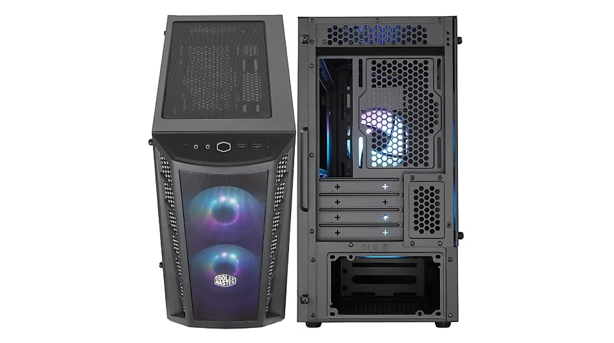 Cooler Master MasterBox MB311L ARGB Airflow Micro-ATX Tower with Dual ...