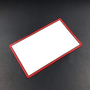 Replacement Glass Top Upper Screen Frame Lens Cover LCD Screen Protector With Adhesive For New 3DS XL LL 2015 Console Red