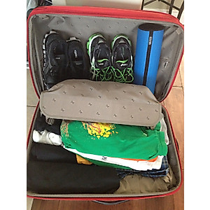 Travel Roller 4.3 Original Foam Roller - Blue, Includes Exersice poster and Free online Instructions