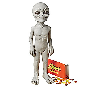 Design Toscano The Out-of-this-World Alien Extra Terrestrial Statue: Small