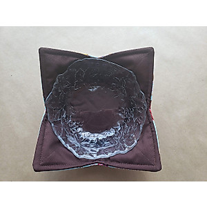 Frosted Donuts Microwave Cozy Sweet Treat Reversible Microwaveable Bowl Holder Doughnut Themed Gifts