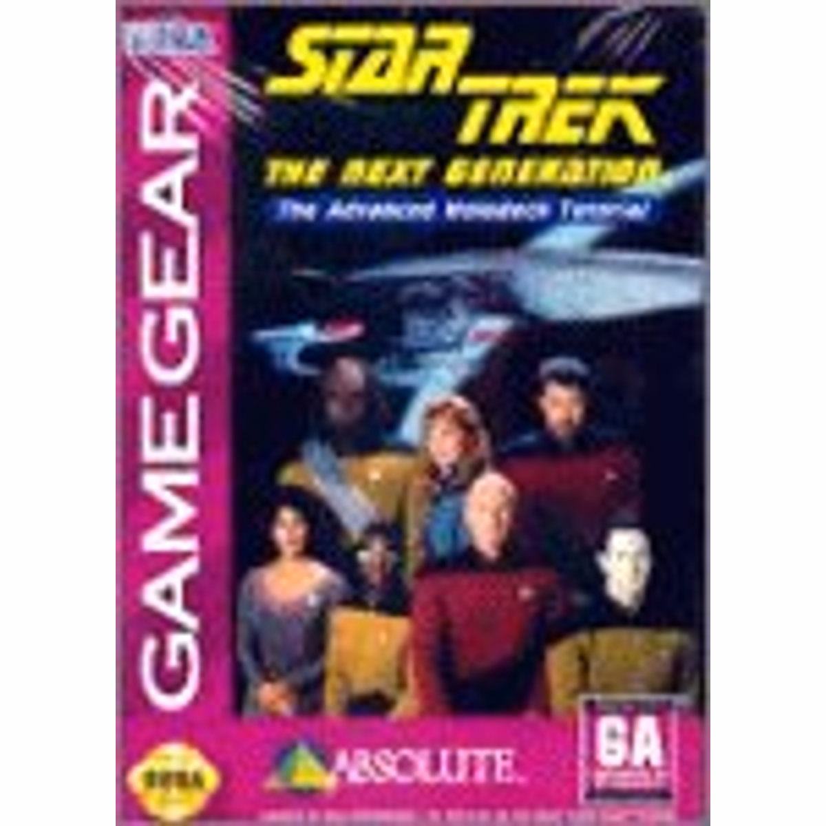 Star Trek Next Generation: Advanced Holo - Sega Game Gear