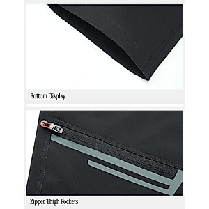 MAGCOMSEN Hiking Pants Mens Waterproof Pants Spring Summer Pants Camping Pants Multi Pockets Work Pants Cycling Pants Cargo Pants for Men with Belt