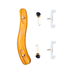 ENO MUSIC Hypoallergenic Wood Violin Viola Shoulder Rest for 3/4 4/4 Violins Viola