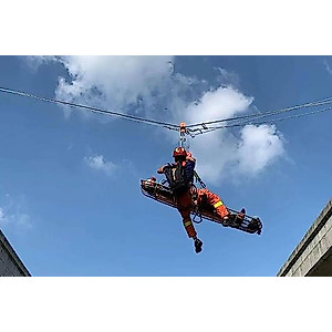 NorthPada 10mm 5 Meter Polyester Rock Static Climbing Rope Boat Anchor Marine Rope Dock Lines Arborist Tree Rope Hoist Rigging Line Orange