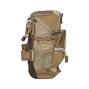 Alaska Guide Creations Hybrid with MAX Pocket | Compact Utility Bag with Mesh Side Pockets | Binocular Harness for Comfort and Quick Access (Kryptek Highlander)