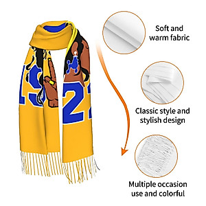 Sigma Gamma Cashmerette Fringed Scarf Rho sorority paraphernalia Warm Large Blanket Wrap Shawl for Women Cashmere Scarf