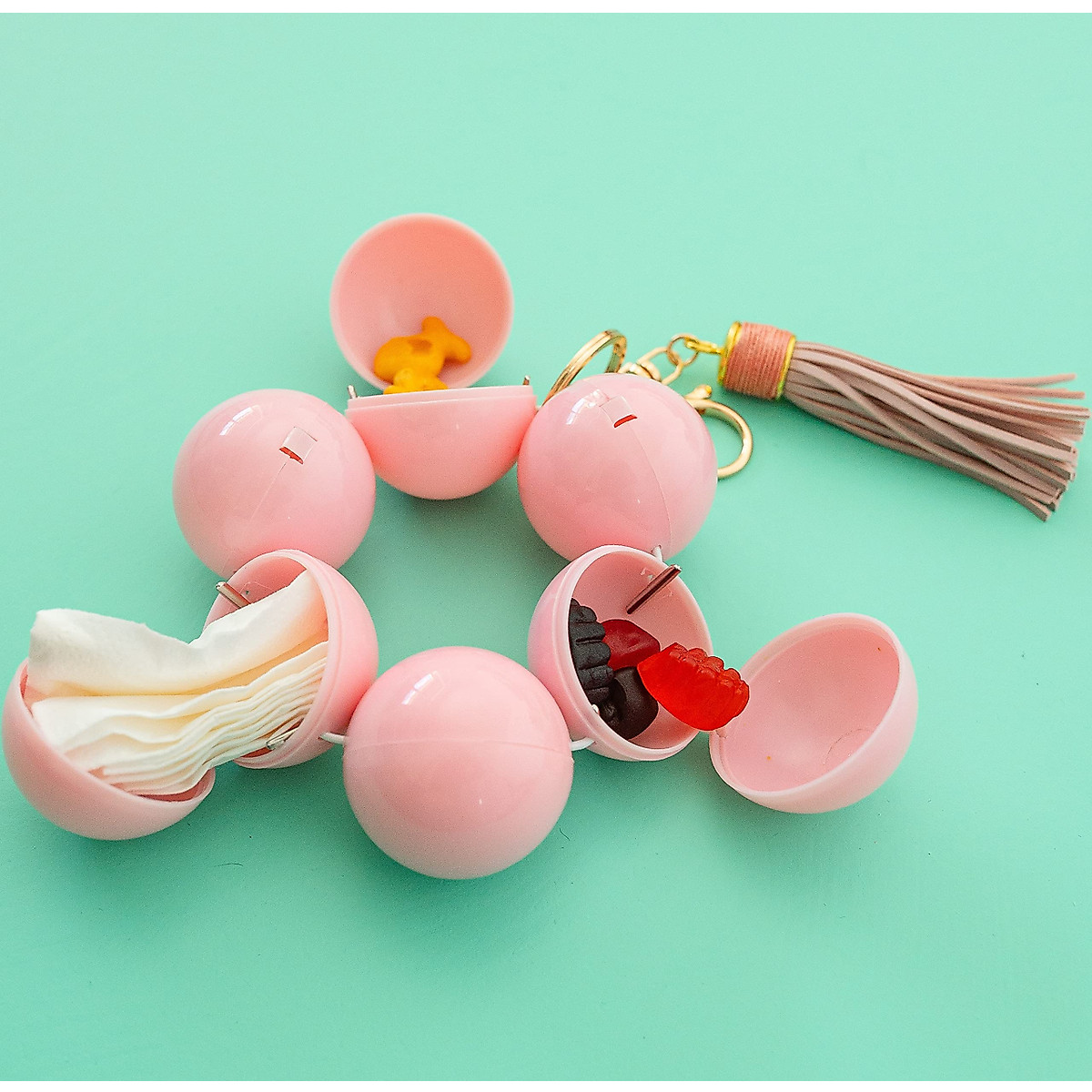 TOTES BABIES Boogie Bracelet – Easily Accessible Always at Hand Storage Bracelet for Moms on the Go (Pink)