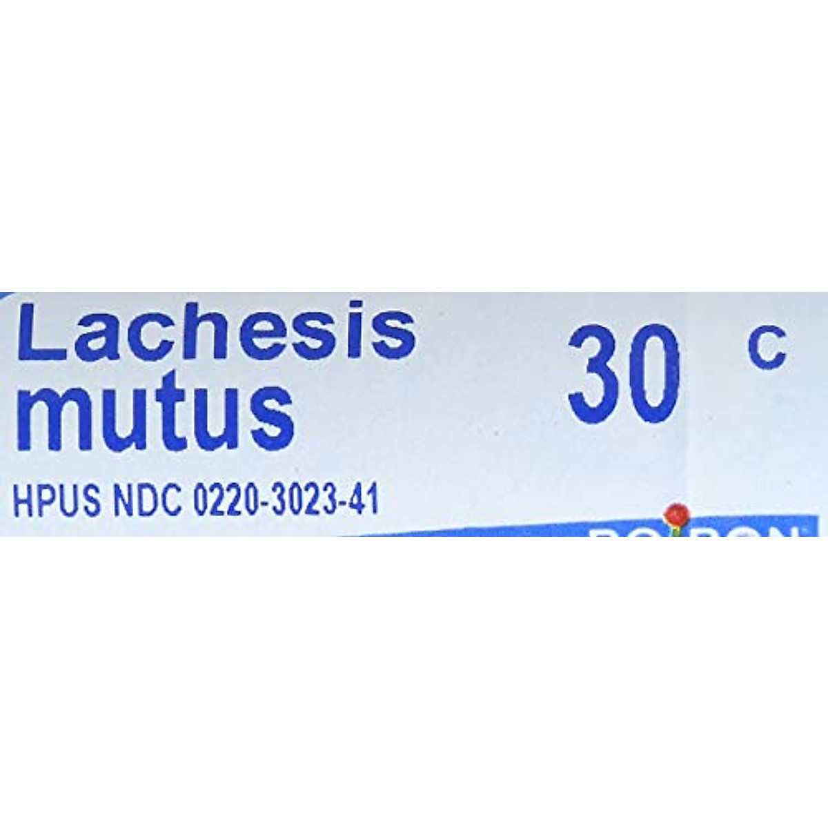 BOIRON Lachesis Mutus 30 C, 80 CT