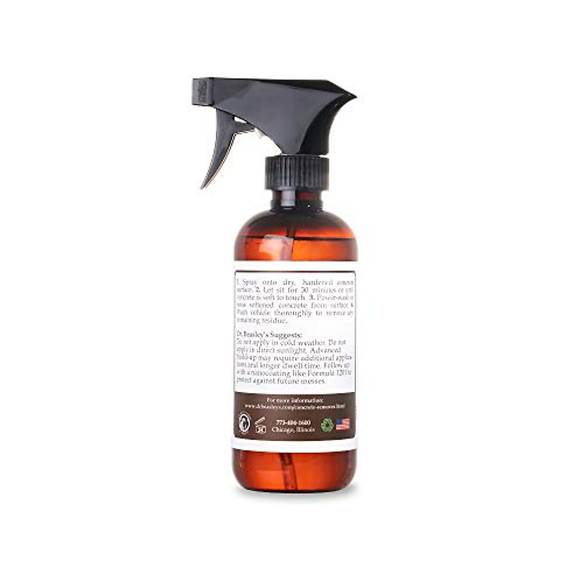 Dr. Beasley's Concrete Remover - 12 oz, Removes Dried Concrete Dust, Overspray, and Splatter On Vehicles