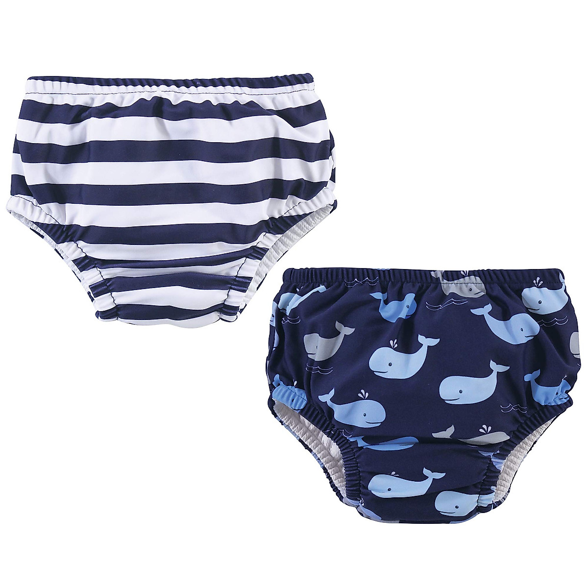 Hudson Baby Unisex Baby Swim Diapers, Whales, 18-24 Months
