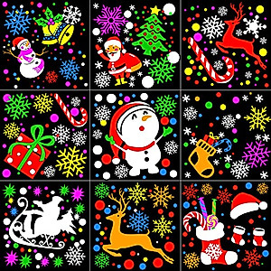 Christmas Projector Lights LED Patterns Lights Snow Fall Effect 16 Patterns with Snowman Santa Waterproof Light Projector for Patio Garden Xmas Festival Party Outdoor Decoration