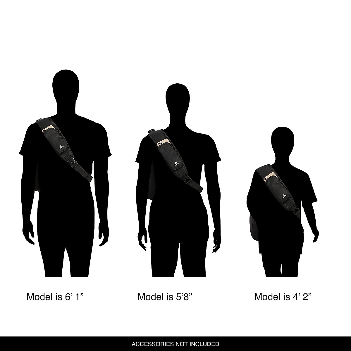 adidas Prime Sling Backpack, Black, One Size