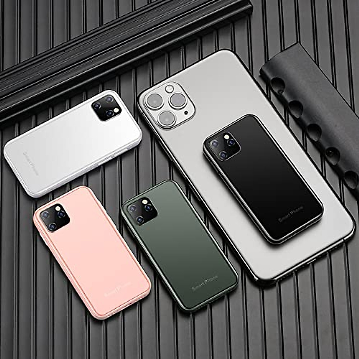 Etigood Android Phone Mini Smartphone 1GB RAM 8GB ROM Unlocked Phones, 2.5'' Touch Screen Quad Core Cellphone with MT6580M/3G Dual SIM/HD Camera/Slim Body Mobile Phone (Black)