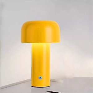OQHAIR Night Light LED Desk Lamp Wireless USB Desktop Bedroom Decoration Headboard Night Light (Color : B, Size (A As The Picture Shows)