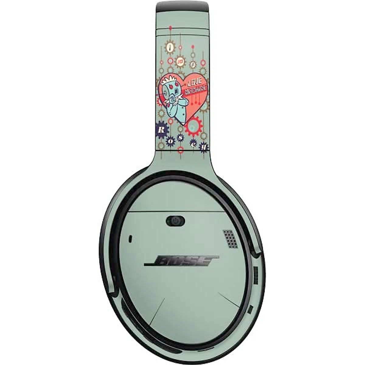 Skinit Decal Audio Skin Compatible with Bose QuietComfort 35 II Headphones - Officially Licensed Warner Bros Love Machine Design