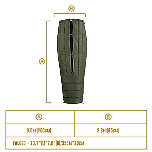 OneTigris Hammock Sleeping Quilt and Hammock Underquilt