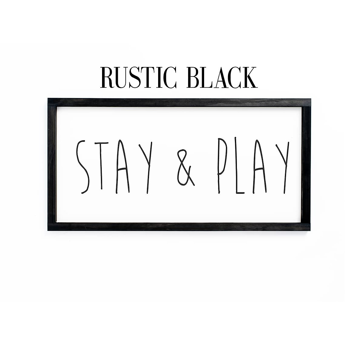 Playroom Wall Decor - Playroom Decor - Play Sign - Playroom Sign - Play Room Wall Decor - Stay And Play Sign - Lets Play Sign - Play Sign For Playroom - Lets Just Play - Playroom