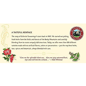 Celestial Seasonings Tea Caffeine Free Herbal Tea, Red Zinger 20 ea (Packs of 3)