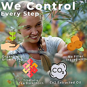 SeabuckWonders Organic Sea Buckthorn Body Lotion, 6 FL OZ