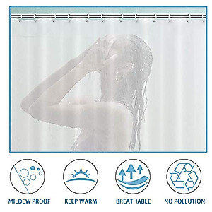 Black Queen God Says I Am Shower Curtains Bathroom Sets with Non-Slip Rugs,Toilet Lid Cover and Bath Mat,Afro Girl Magic Shower Curtain with 12 Hooks…