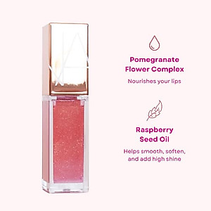 NARS Mini Afterglow Lip Shine Gloss Set:: Orgasm (Sheer Peachy Pink with Golden Shimmer), Unbroken (Shimmering Mauve)