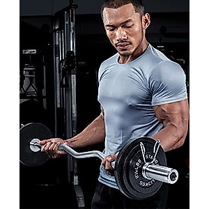 AboveGenius Cast Iron 2-Inch Olympic Plate Weight Set for Strength Training, Weightlifting and Crossfit in Home & Gym