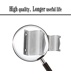 Kalomo Grill Heat Plates Shield Flame Shield Brackets, Burner Hanger Brackets BBQ Gas Grill Replacement Parts Accessories with Screws for Chargriller 5050 Duo, 3001, 3008, 5050, 5072, 5650