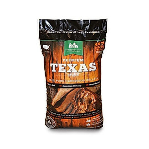 Green Mountain Grills Premium Texas Pure Hardwood Outdoor BBQ Grilling Pellets