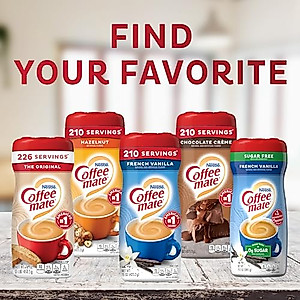 Nestle Coffee Mate Coffee Creamer Sugar Free Vanilla Caramel, Pack of 6