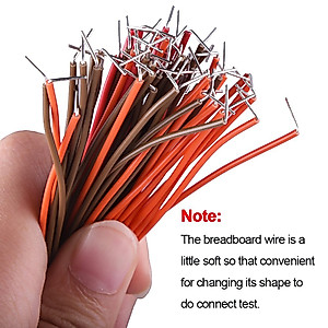 AUSTOR 560 Pieces Jumper Wire Kit 14 Lengths Assorted Preformed Breadboard Jumper Wire with Free Box