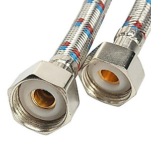 Water Faucet Set, Zinc Alloy Salon Shampoo Bowl Faucet and Sprayer Kit with Spray Hose, Home Durable Salon Spa Hot Cold Mixer Shower Shampoo Bowl Replacement Part Set