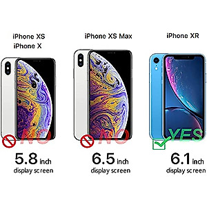 Skyseaco for iPhone Xr Case Compatible with MagSafe, Anti Yellowing Shockproof Phone Case for Women Men Slim Thin Clear Phone Cover for iPhone Xr (6.1 inch) - Candy White