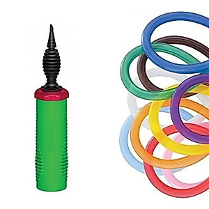 Qualatex Hand Held Air Inflator - Double Action Balloon Pump (2 Pack)