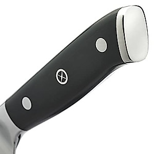 Mercer Culinary M13780 Premium Grade Super Steel, 8-Inch Chef's Knife w/Leaf Pattern Blade, G10 Handle