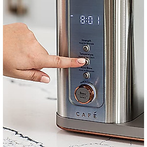 Café Specialty Drip Coffee Maker | 10-Cup Insulated Thermal Carafe | WiFi Enabled Voice-to-Brew Technology | Smart Home Kitchen Essentials | SCA Certified, Barista-Quality Brew | Stainless Steel