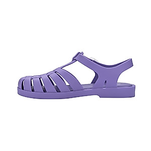 Melissa Possession Jelly Sandal for Women - The Iconic 90s Original Jelly Shoe, Fisherman’s Sandal with Adjustable Strap and Side Buckle, Lilac, 7