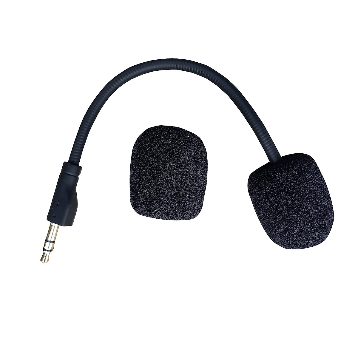 TNE Replacement Game Mic for Logitech G Pro X Detachable Microphone Boom for Logitech G Pro and G Pro X PS4 Pro PS5 Xbox One X Computer PC Gaming Headsets 3.5mm Jack Noise Cancelling