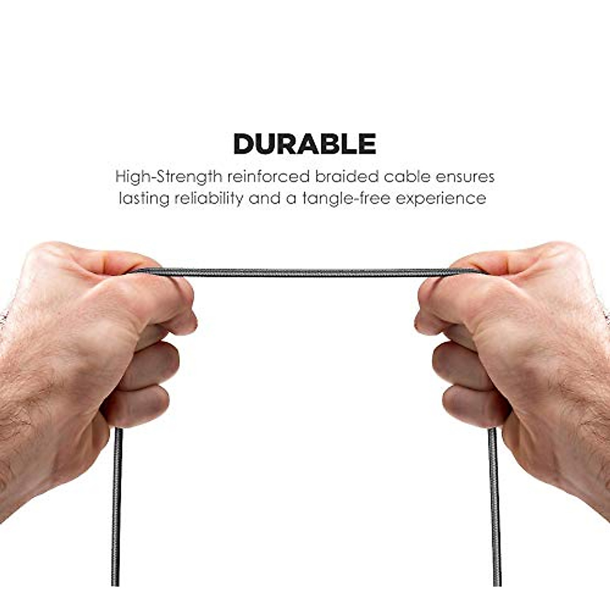 GALVANOX Right Angle Lightning to USB-C Cable (Apple MFi Certified) Braided iPhone Charger L-Shape Cord for Fast Charging iPhone 12/13/14 Pro Max/SE/11/Xs/XR