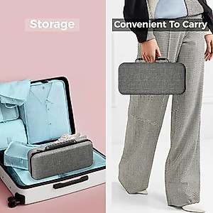 Sonicgrace for ASUS ROG Ally 2023 Case / ROG Ally X 2024 Case, Hard Handheld Protected Travelling Carrying Case, Shockproof Game Console Storage Bag Compatible with ASUS ROG Ally X Accessories