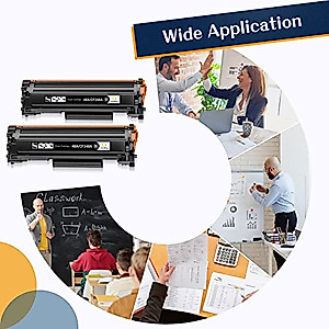 Colorking Toner Cartridge Replacement for HP 48A CF248A for HP Laserjet Pro MFP M15w M29w M28w M15a M29a M28a M30w M31w M16a M16w M28 M31 M15 M14 M17 Laser Toner Printer (Black, 2 Pack)