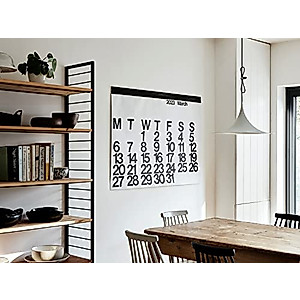Stendig 2022 Wall, Office & Home Calendar, Authentic Original Design of Massimo Vignelli