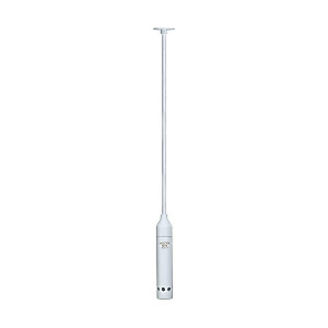Audix M55 Installed Sound Omnidirectional Hanging Ceiling Microphone with Height Adjustment, White