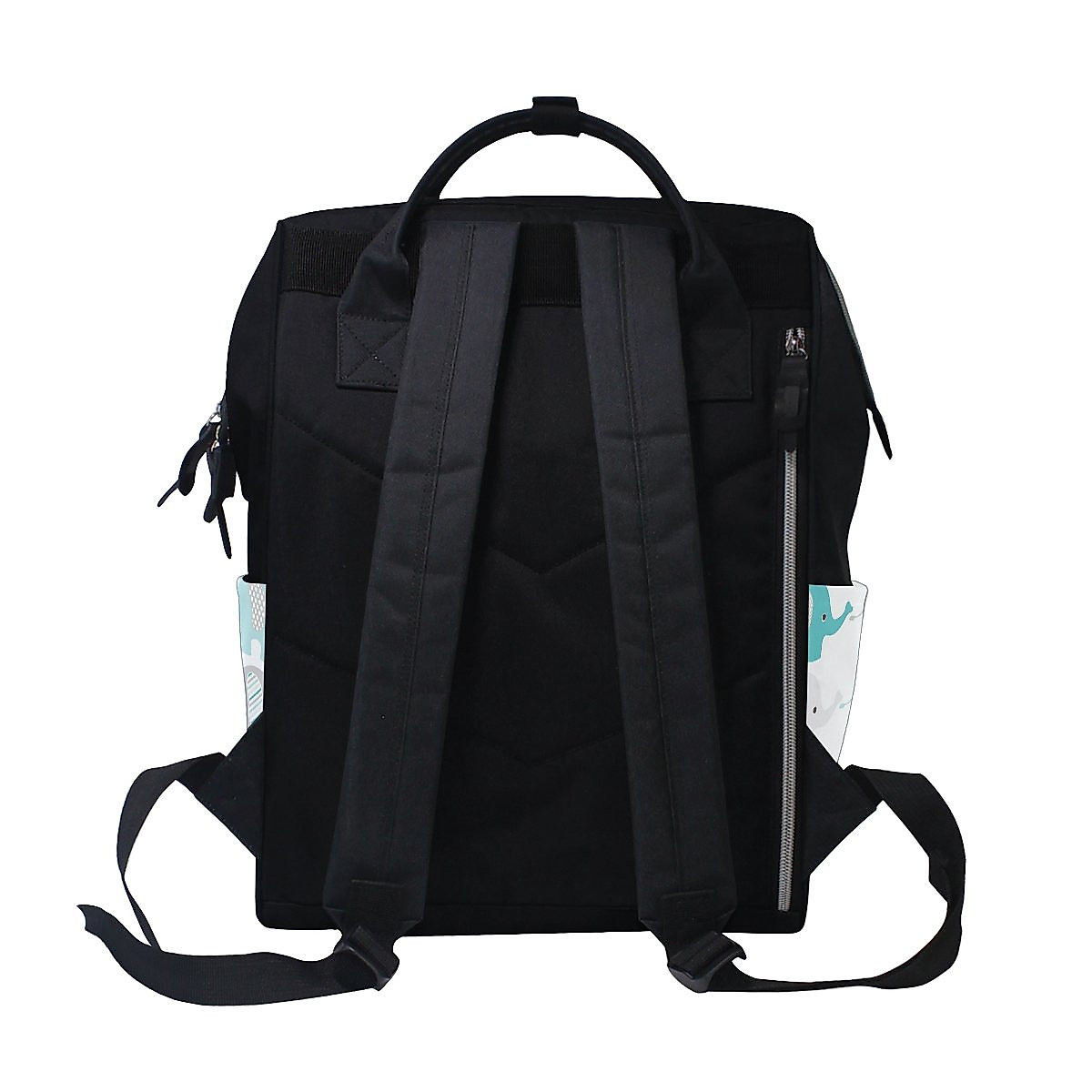 Top Carpenter Diaper Nappy Bag Travel Backpack Mommy Bag Elephants for Women Girls Men M, Ideal Gift for New Mommy