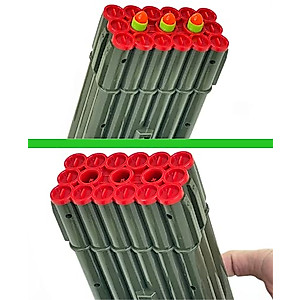 Big Daddy Military Missile Transport Army Truck Defence System 18 Long Range Missile Jungle Camouflage Toy Truck