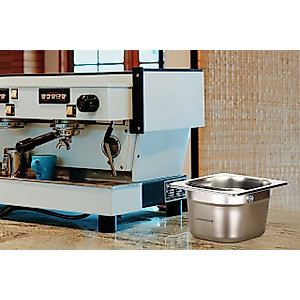 Coffee Knock Box Stainless Steel, Apexstone Espresso Knock Box Stainless Steel, Knock Box for Espresso Coffee Grounds, Knock Box Small