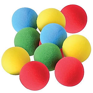ArtCreativity Soft Foam Balls - Pack of 12 - Lightweight Mini Play Balls for Safe Indoor Toys Fun, Vibrant Assorted Colors, Unique Birthday Party Favors for Boys and Girls